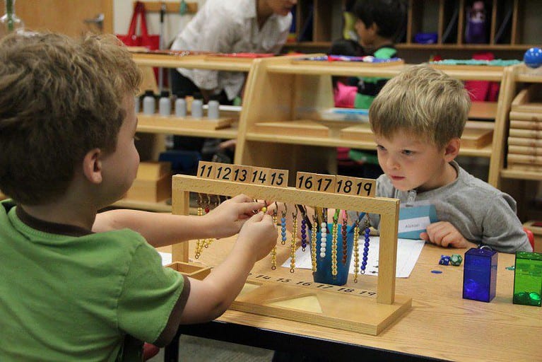 Montessori kindergarten an essential part of the 3-year cycle